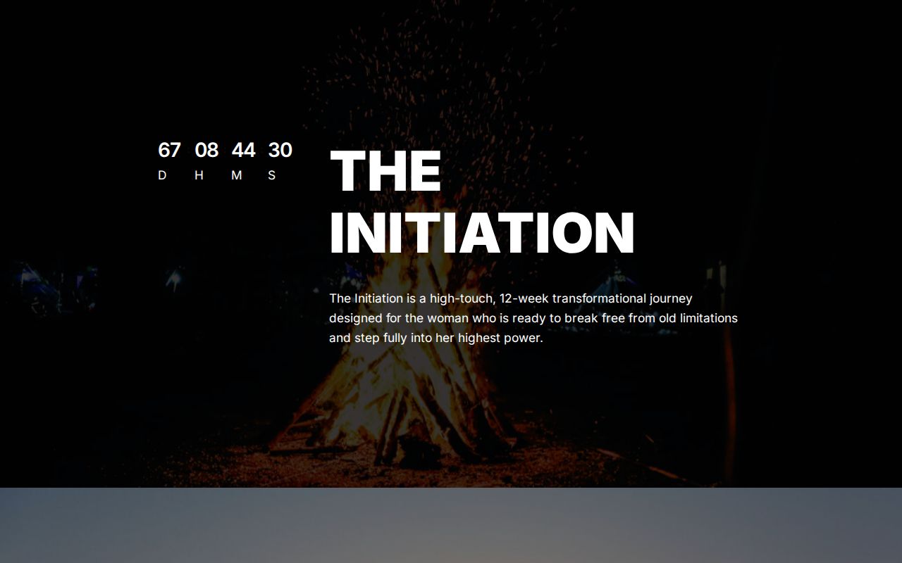 The Initiation 12 Week Program with Samantha Noble